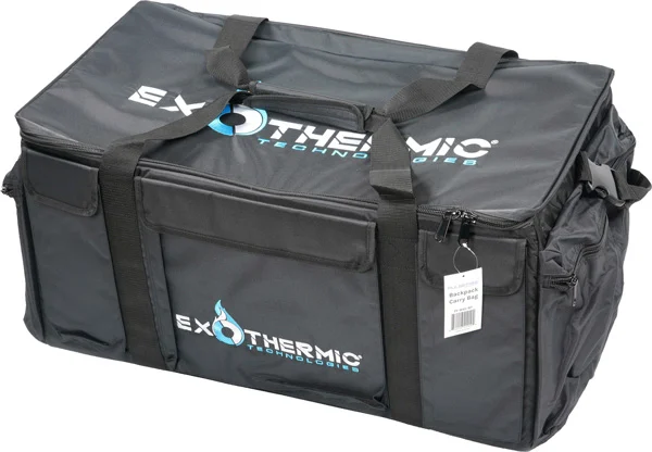 EXOTHERMIC TECHNOLOGIES - PULSEFIRE BACKPACK CARRY BAG - Stronghold Corp