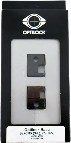 SAKO OPTILOCK BASE FOR SAKO - 85/75/L461 LONG ACTION BLUED - Stronghold ...