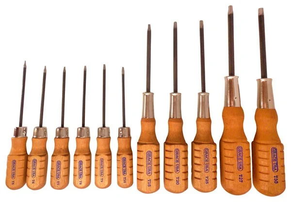 GRACE USA SCREWDRIVER SET - TORX HEAD SET OF 11 - Stronghold Corp