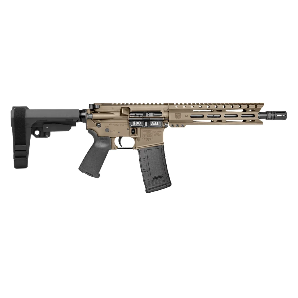DIAMONDBACK FIREARMS DB-15 PIST 300BLK FDE 10" SBA3 - Stronghold Corp