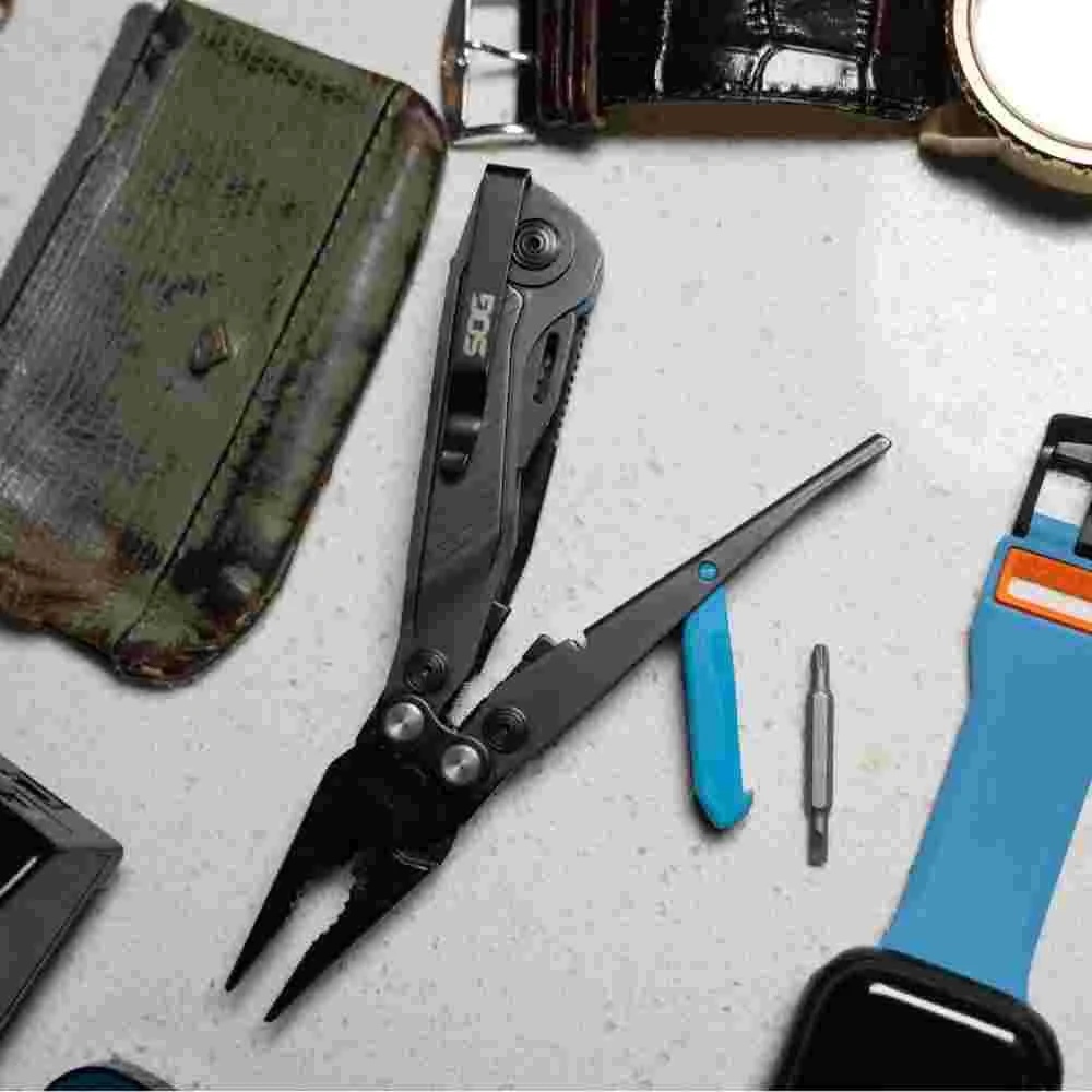 SOG Flash MT Multi-Tool Urban Grey & Cyan - Stronghold Corp